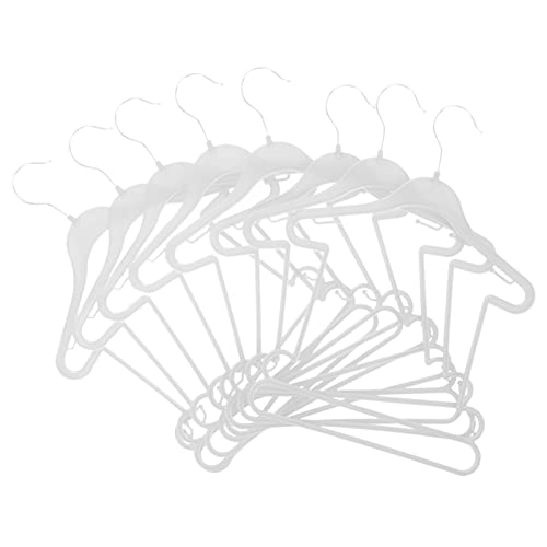 ULTECHNOVO Hangers 100 Pack Kids Hangers 10 Pcs Baby Hangers for Closet Non Laundry Infant Pant Hangers Shirt Coat Hanger for Nursery Toddler Clothing Hangers White Hangers 100 Pack Hangers 50 Pack