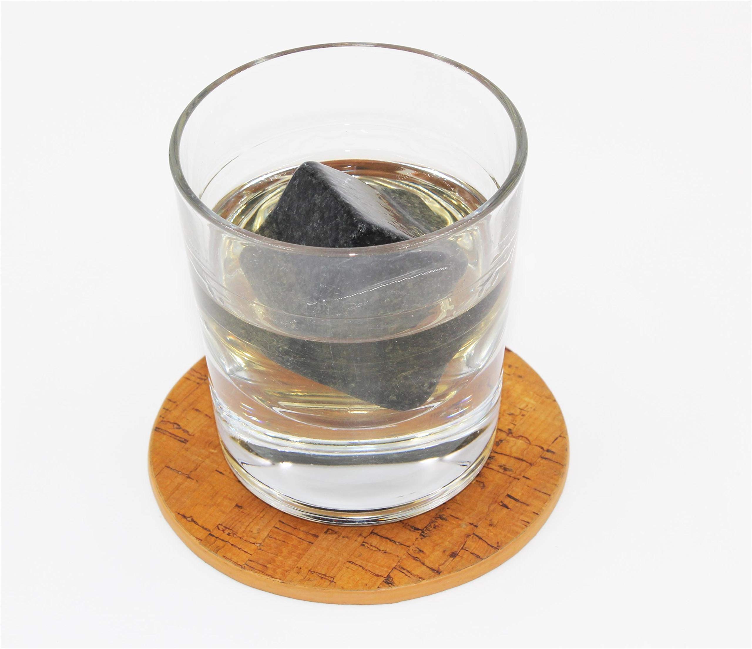 Whisky Stone Set include 4 Large Granite Whisky Rocks + Silicone Ice cube tray + Stainless steel Tong. Large and reusable whisky stone could chill your Whisky & Beverage longer, and keep the drink coo