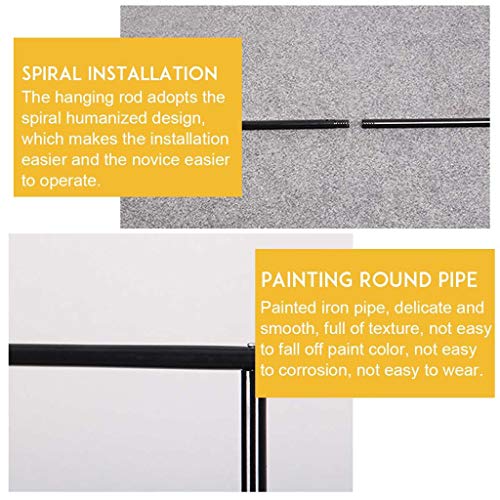 MXIAOXIA Clothes Hanger Coat Rack Floor Hanger Storage Wardrobe Clothing Drying Racks Indoor Balcony Clothes Rack Hanger