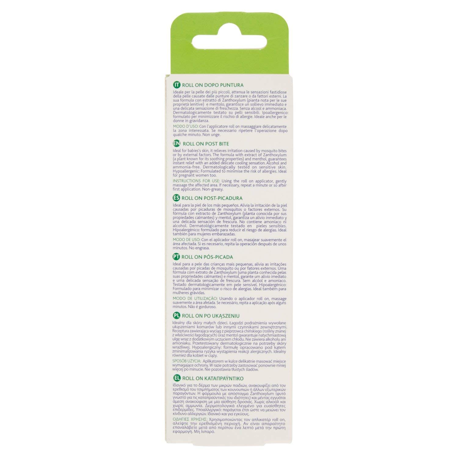 chicco Roll On After Stitching, 10 ml, Natural Insect Protection