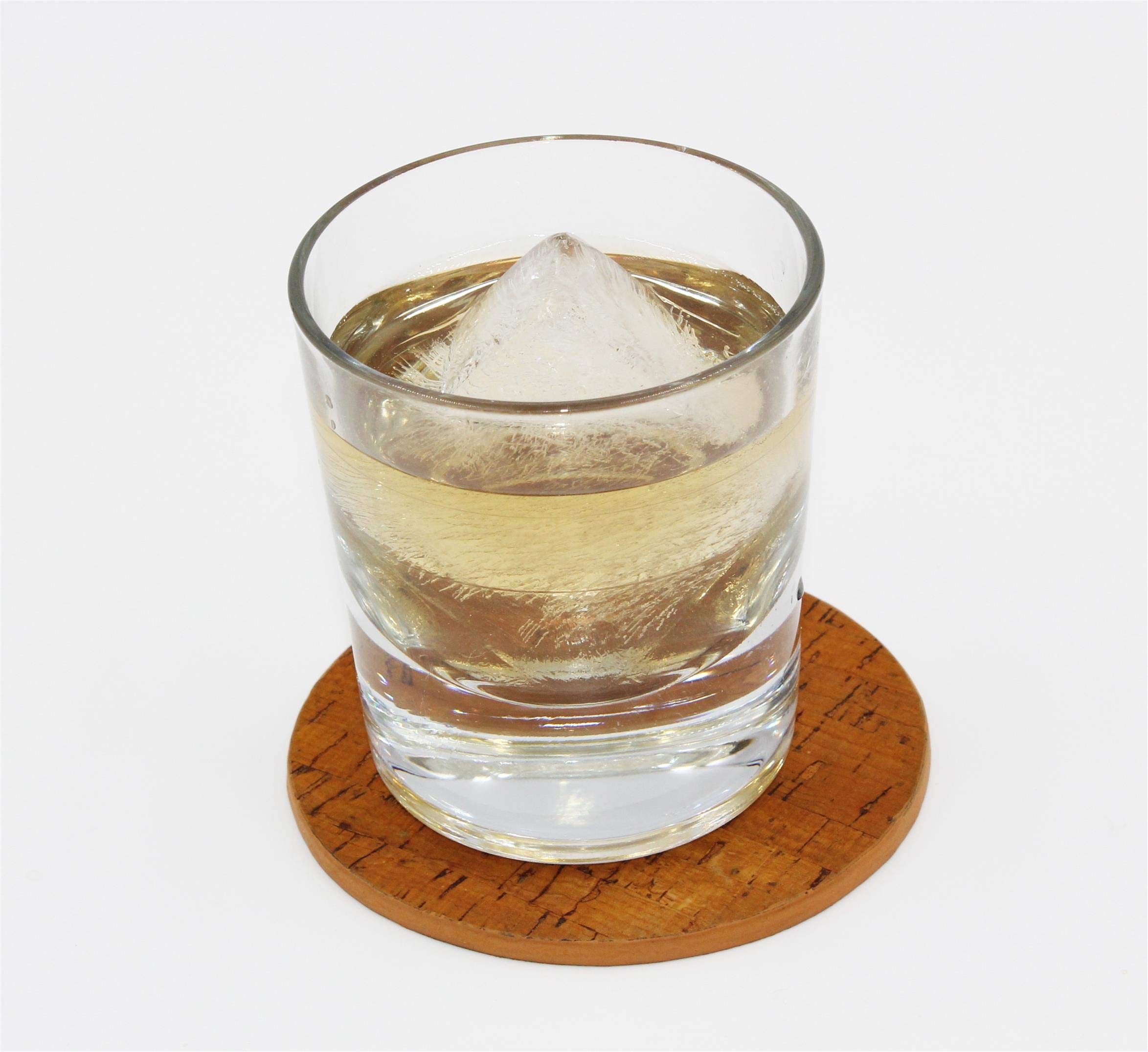 Whisky Stone Set include 4 Large Granite Whisky Rocks + Silicone Ice cube tray + Stainless steel Tong. Large and reusable whisky stone could chill your Whisky & Beverage longer, and keep the drink coo