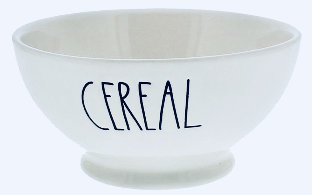 Rae Dunn Artisan Collection by Magenta Dishwasher Safe Bowl (5.75" Diameter x 3" Deep) Cereal