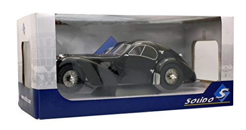 solido 421184430 Bugatti 1:18 1937 Atlantic-Black
