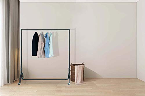 Clothing Rack Garment Rack with Wheel, Commercial Clothing Rack for Hanging Clothes Rolling Clothing Rack 47'*58',200lbs