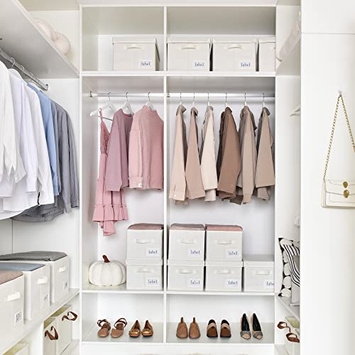 GRANNY SAYS Bundle of 1-Pack Closet Hanging Organizer & 3-Pack Clothing Storage Bins