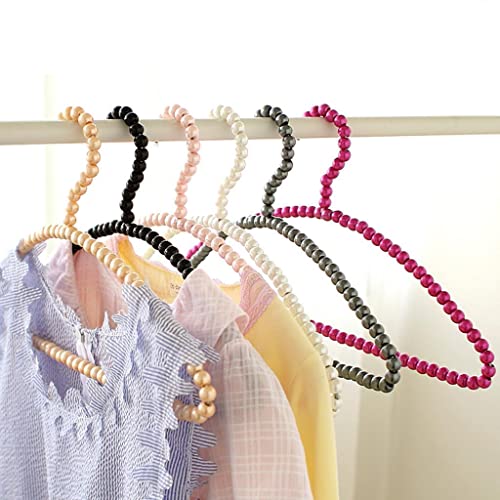 NC Pearl Adults Clothes Bow Hanger Coat Skirt Trouser Holder Rack Bar , White