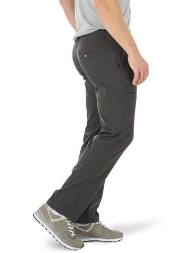 Lee Men's Extreme Motion Canvas Cargo Pant Shadow 34W x 32L