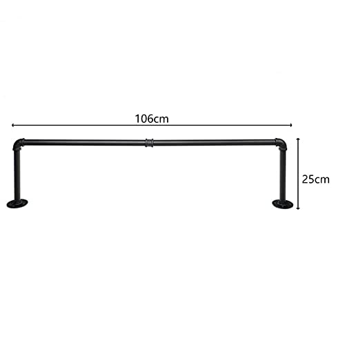 DOUBAO Reusable 1 Set Practical Hanging Storage Rack Wrought Iron Clothes Hanger Anti-Scratch for Laundry Room