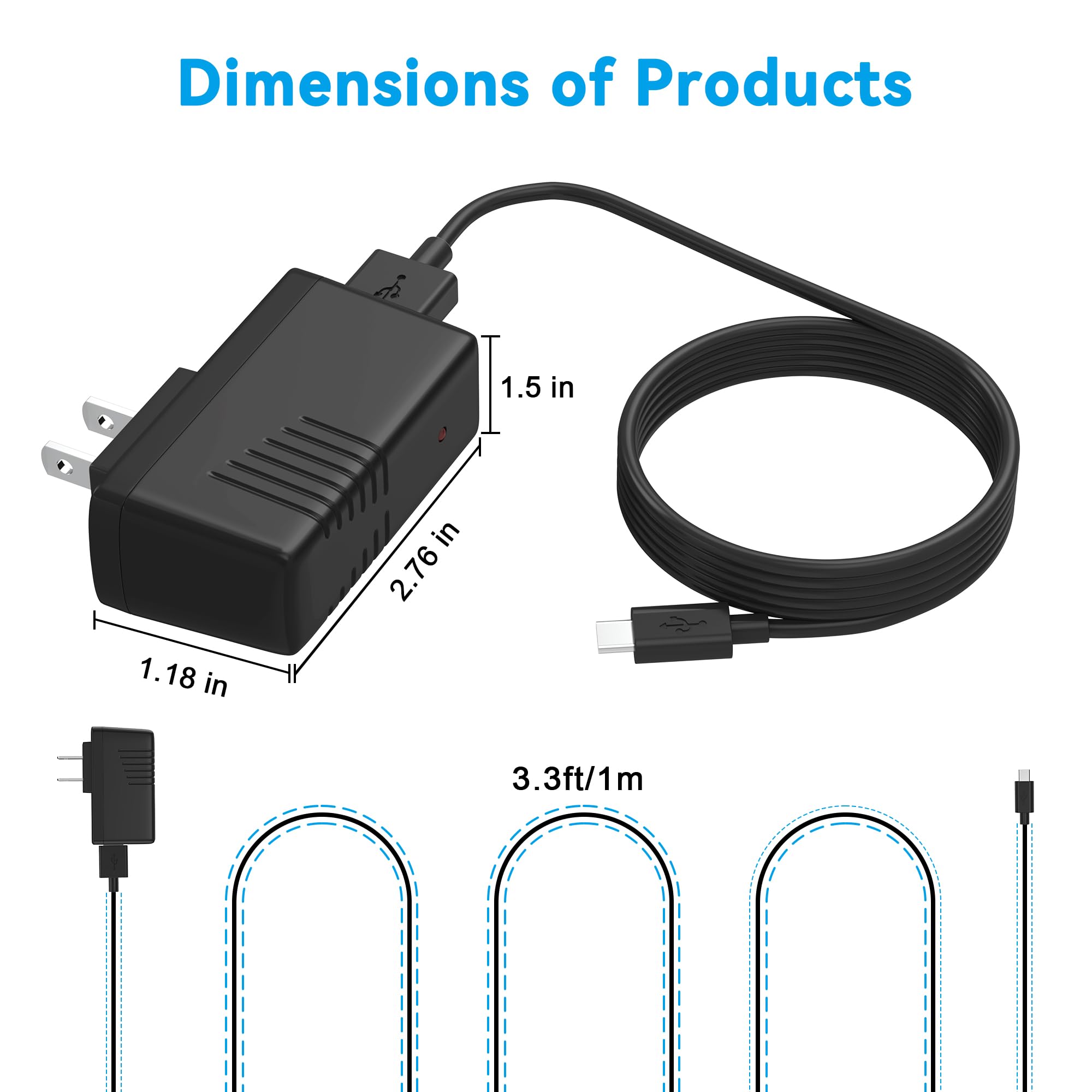 PK Power AC Adapter for Netgear Nighthawk M1 MR1100 4GX Gigabit LTE Mobile WiFi Router Power Supply Cord Charger