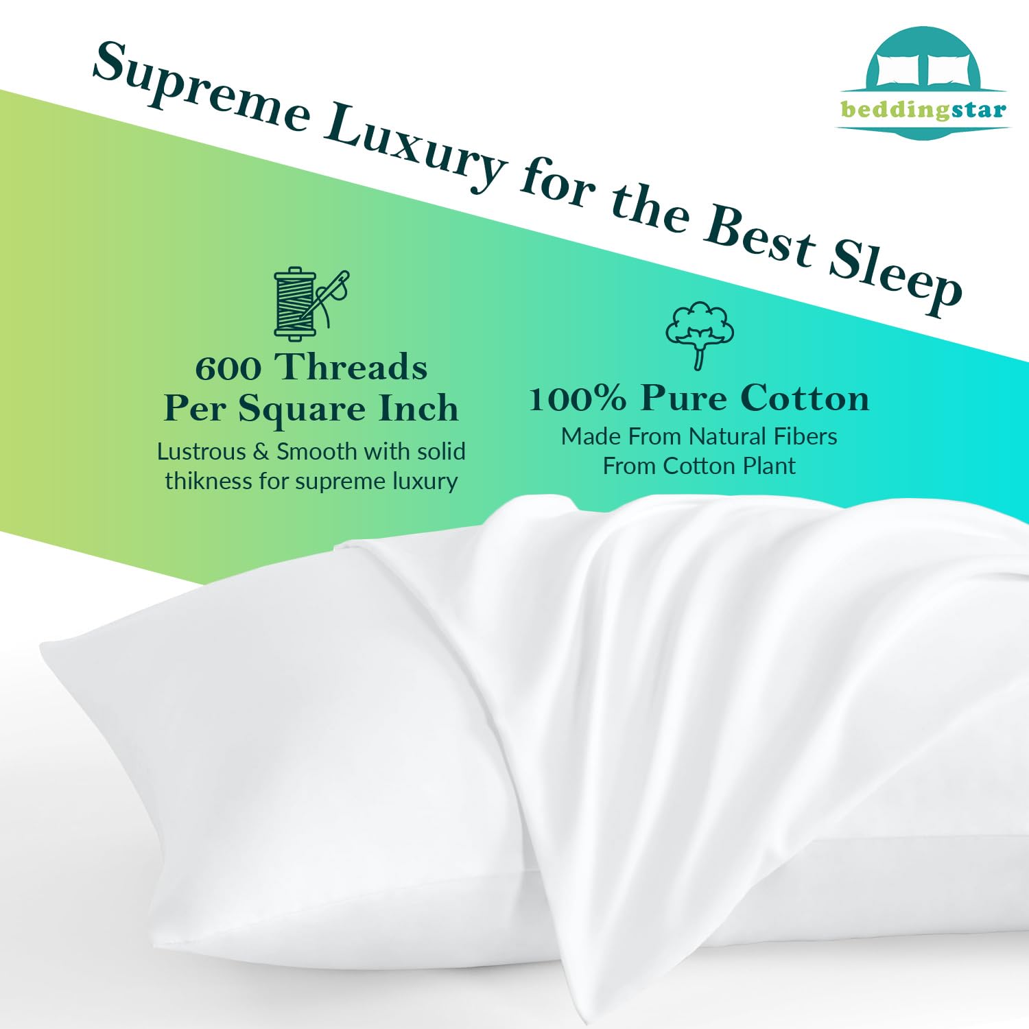 Travel Pillow Case 14x20 Size Egyptian Cotton Set of 2 Zipper Travel Pillowcase 600 Thread Count 100% Soft Egyptian Cotton 2 Pack, Toddler Pillowcase White Solid - Zipper Closer