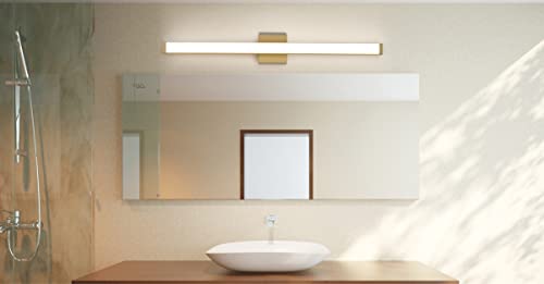 Maxim 52006PC Spec Collection 36 Inch Dimmable LED Bathroom Vanity Light I 3000K I Polished Chrome I Modern Contemporary Light Fixture I Perfect for Bathroom Vanities
