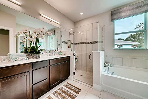 Maxim 52006PC Spec Collection 36 Inch Dimmable LED Bathroom Vanity Light I 3000K I Polished Chrome I Modern Contemporary Light Fixture I Perfect for Bathroom Vanities