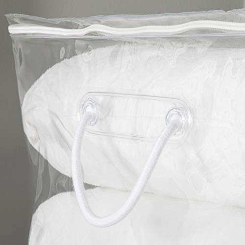 Richard's Homewares - Vinyl Oblong Storage Bag - 24"x12"x10" - Clear