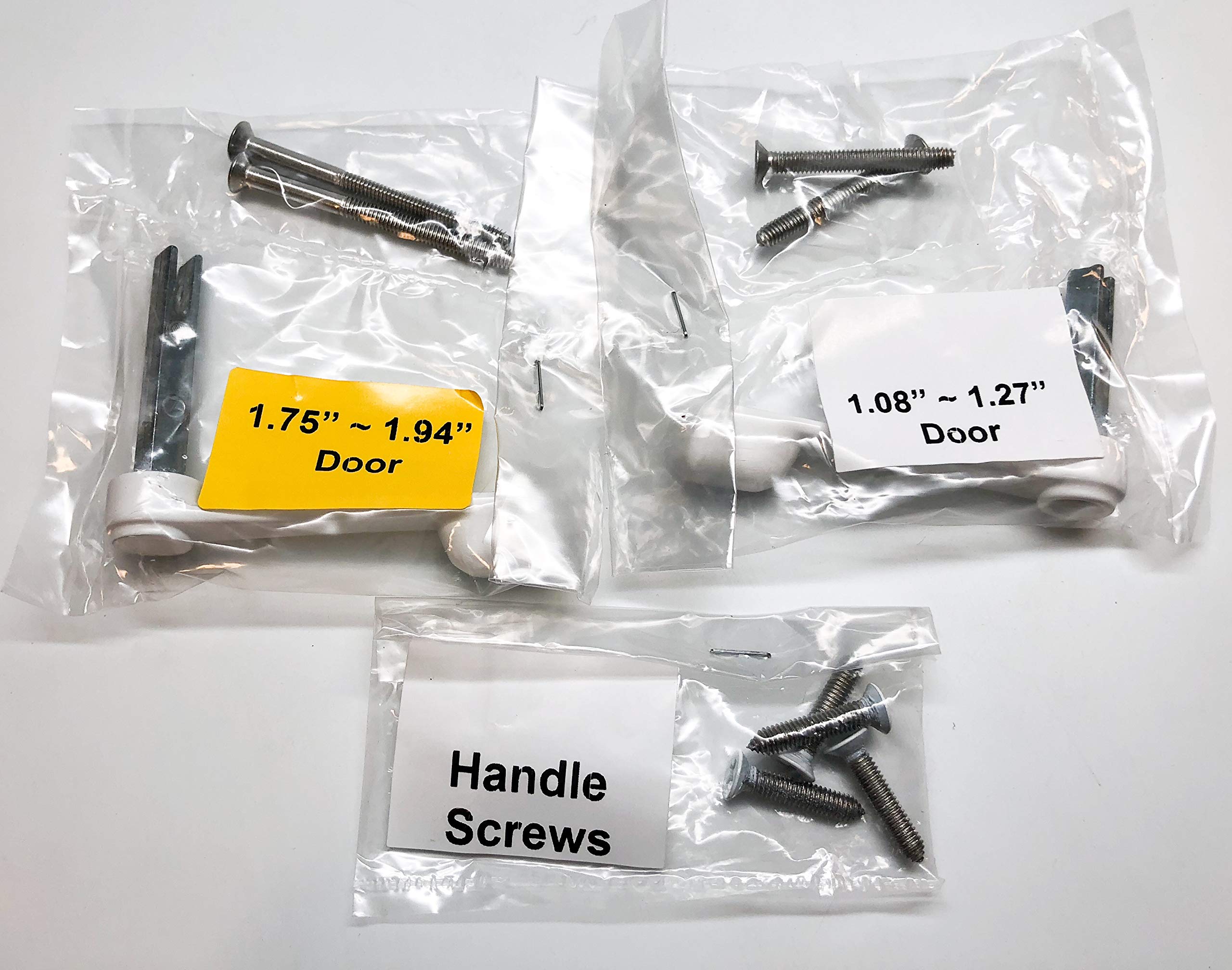 Interlock USA SBML Involute Sliding Patio Door Handle Set (White)
