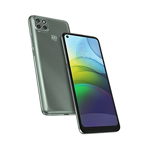 Moto G9 Power 2021 XT2091, 4G LTE, International Version (No US Warranty), 128GB, 4GB, Metallic Sage - GSM Unlocked (T-Mobile, AT&T, Metro)