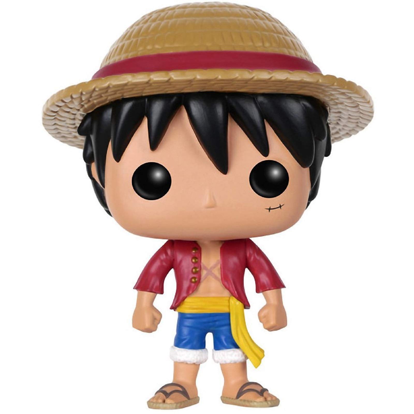 Funko POP One Piece - Monkey D. Luffy Pop! Vinyl Figure (Bundled with Compatible Pop Box Protector Case) Multicolor 3.75 inches