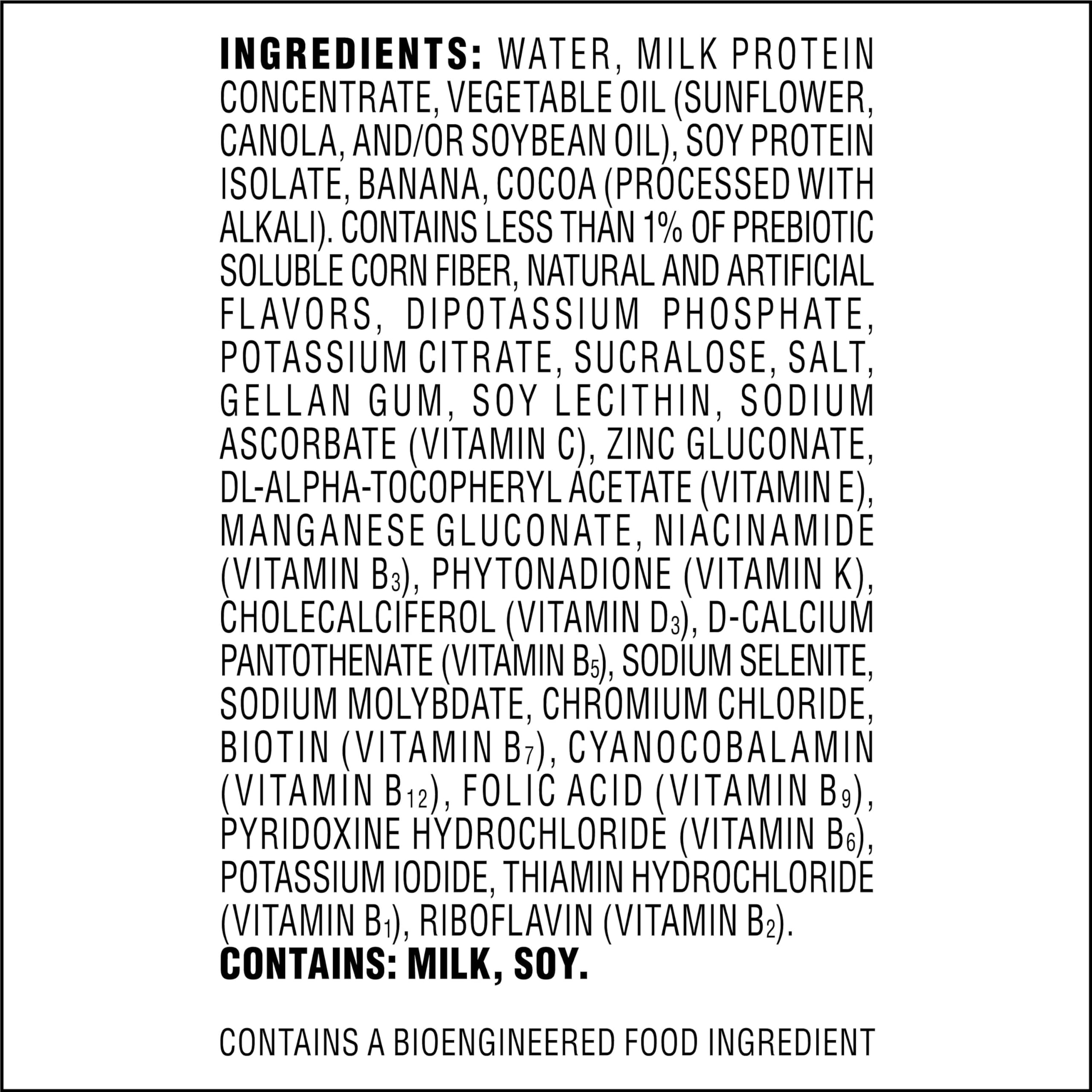 Atkins Chocolate Banana Protein Shake, 15g Protein, Low Glycemic, 4g Net Carb, 2g Sugar, Keto Friendly, 12 Count
