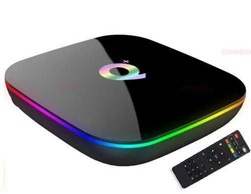 Android 10.0 TV Box 4GB RAM 32GB ROM Q Box QPLUS Quad-Core Cortex-A53 64 Bits Support 2.4GHz WiFi 4K 3D Ultra HD H.265,USB 3.0 Smart TV Box