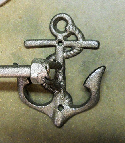 Nautical Anchor Bathroom Accessory Set by COI Cast Iron Decor