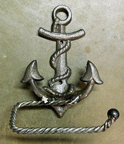 Nautical Anchor Bathroom Accessory Set by COI Cast Iron Decor