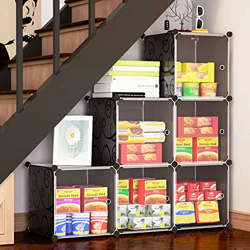 Jomifin Portable Storage Cube Organizer with Doors, 14.5'' * 14.5'' Storage Bins, Storage Shelf for Orgazing Clothes, Toys, Books, Ideal for Bedroom, Living Room