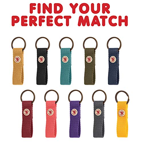 Fjallraven, Kanken Key Ring for Everyday Carry, Super Grey