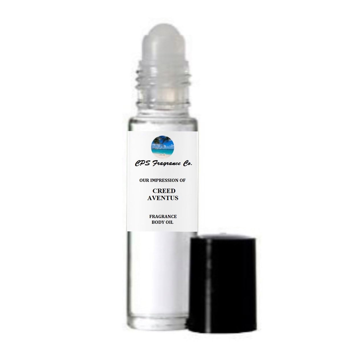 AVENTUS For Men Type Hypoallergenic Pure Perfume Body Oil Roll On 1/3oz (10ml) CPS Fragrance Co. Impression made with Pure essential Oils + Organic Fractionated Coconut Oil