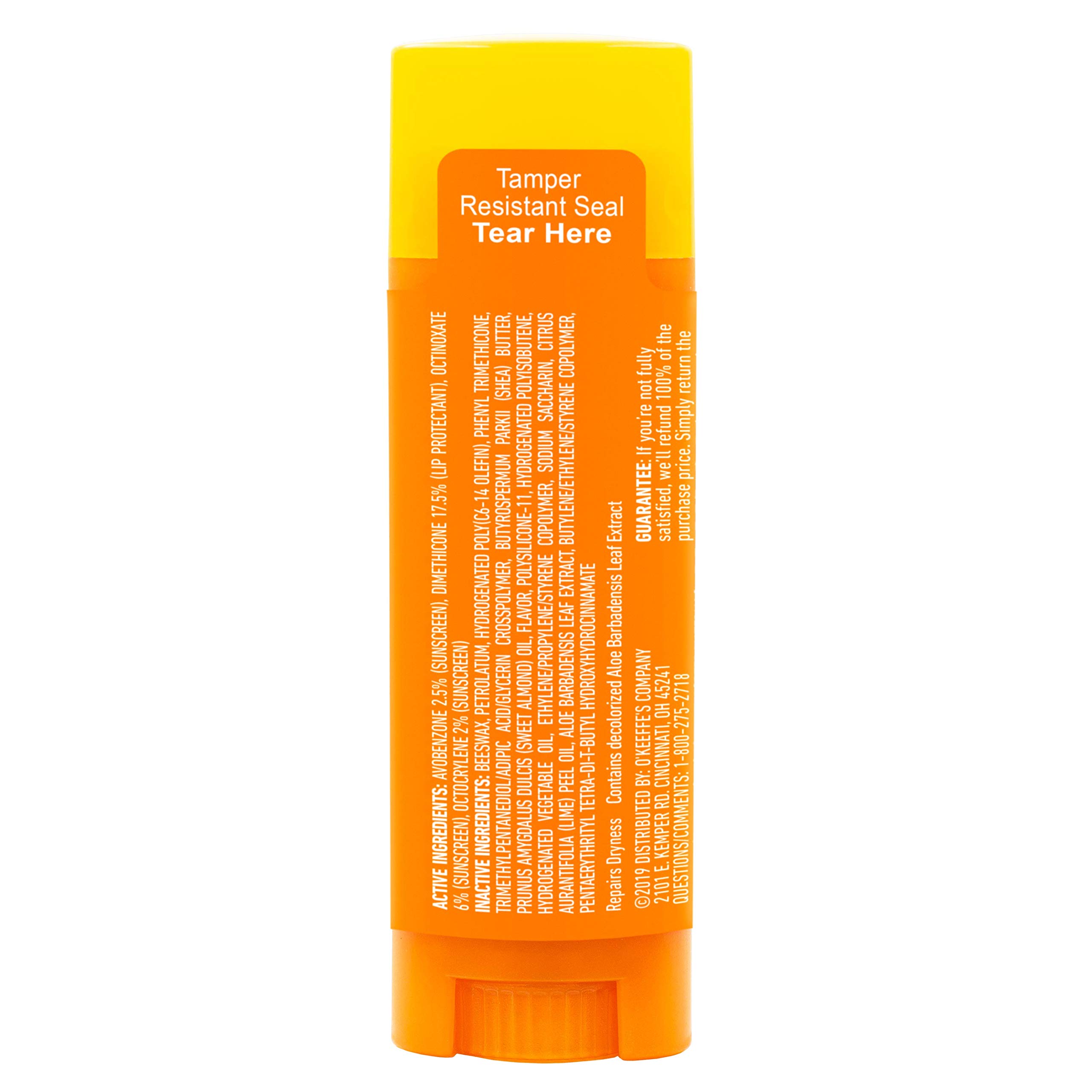 O'Keeffe's Lip Repair SPF 35 Lip Balm, (Pack of 2)