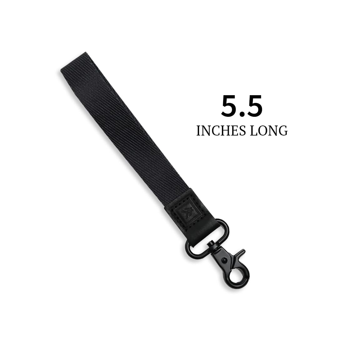 Thread Wallets Wrist Lanyard Strap for Men & Women, KeyChain Wristlet, Wristlet Keychain for Badge, Wallet, and Phone Wrist Strap, Wristlet Strap for ID Badge (Fine Line)