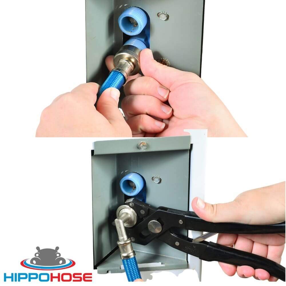 Steam Dryer Hose Install Kit (6 FT) - 3-Layer PVC Coated Stainless Steel - Burst Proof - Universal Fit to All Steam Dryer Brands - Includes 90 Degree Elbow, 1 Foot Inlet and Y Connector