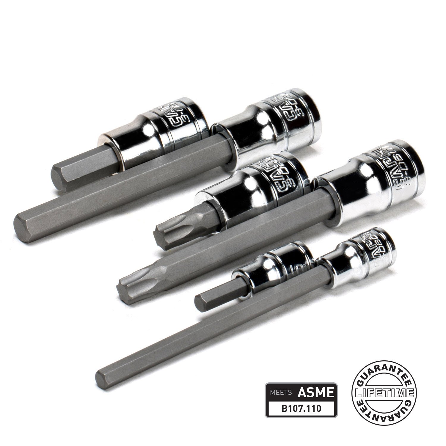 Capri Tools Long T20 Star Bit Socket, 1/4-Inch Drive
