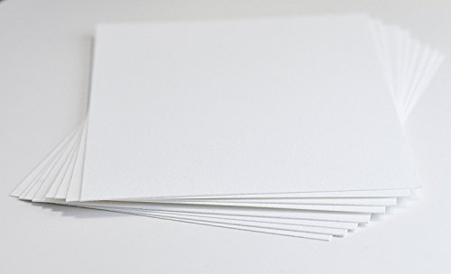 Crane's Lettra 100% Cotton Paper 600gsm/220lb, 100 Qty, 4.25x5.5 (A2), Fluorescent White