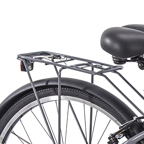 ROYCE UNION RMX 700c Mens 3-Speed Commuter Bike, 21" Aluminum Frame, Cool Gray
