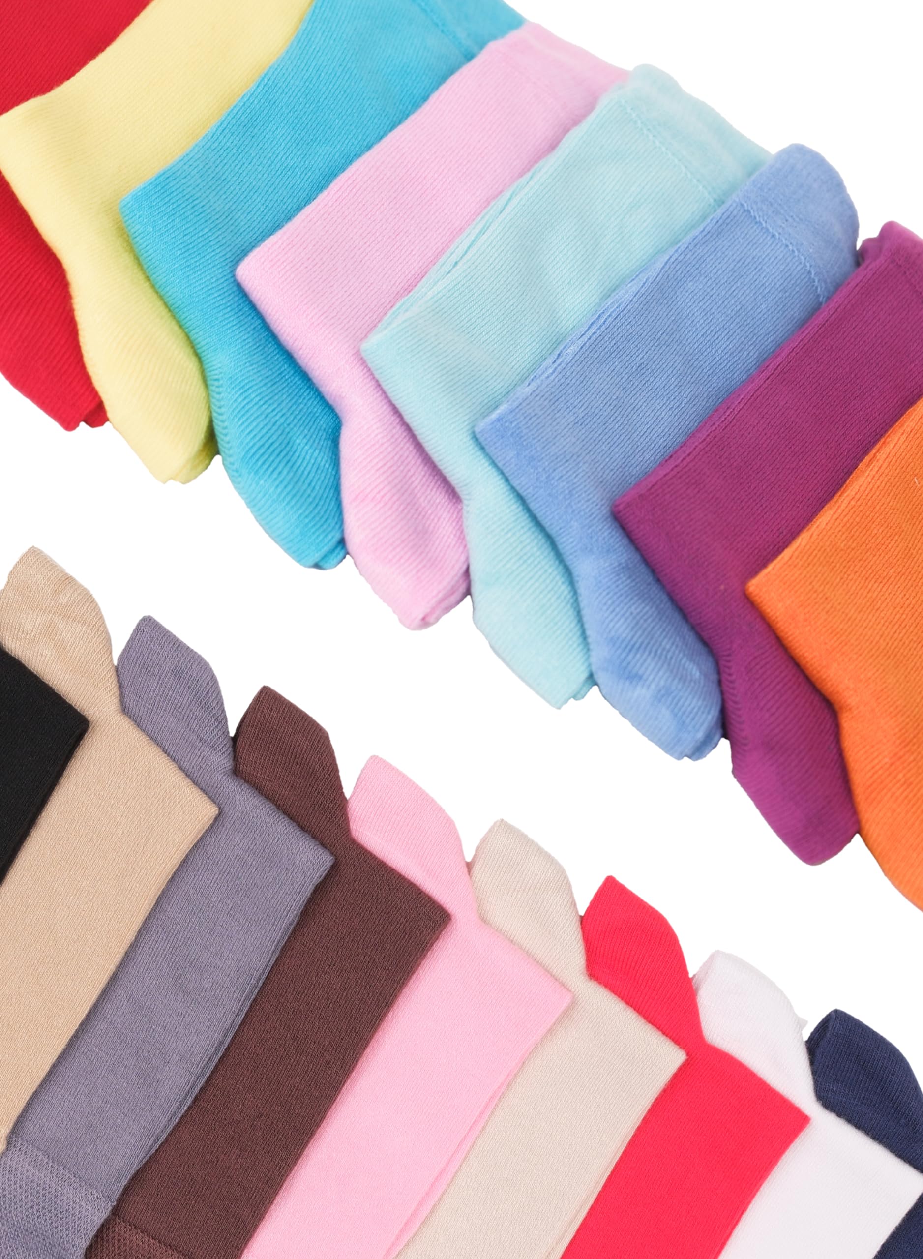 Hugh Ugoli Womens Bamboo Dress Socks, Crew Soft Thin Calf Socks for Business, Trouser & Casual, Black, 3 Pairs, Shoe Size: 9-12