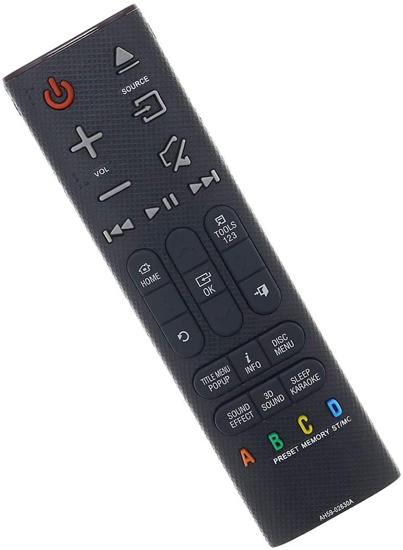 Xtrasaver AH59-02630A Replacement Soundbar Remote for Samsung Sound Bars and Home Theaters HTH6550WM HTH7750WM HT-H7750WM HTH6550WMXY