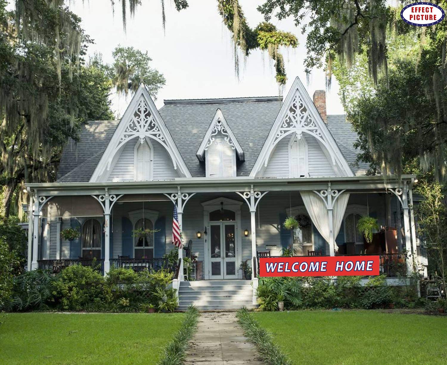 Large Welcome Home Banner | Back Home Welcome Sign | Extra Large Homecoming Party Decorations