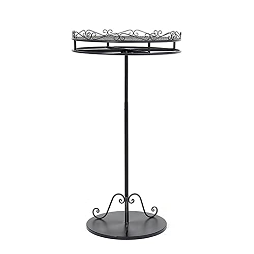 Household Products Floor-Standing Rotating Clothing Rack,Commercial Round Clothing Hanging Rack,Retail Display Heavy Clothes Garment Rack for Boutiques and Laundry Room