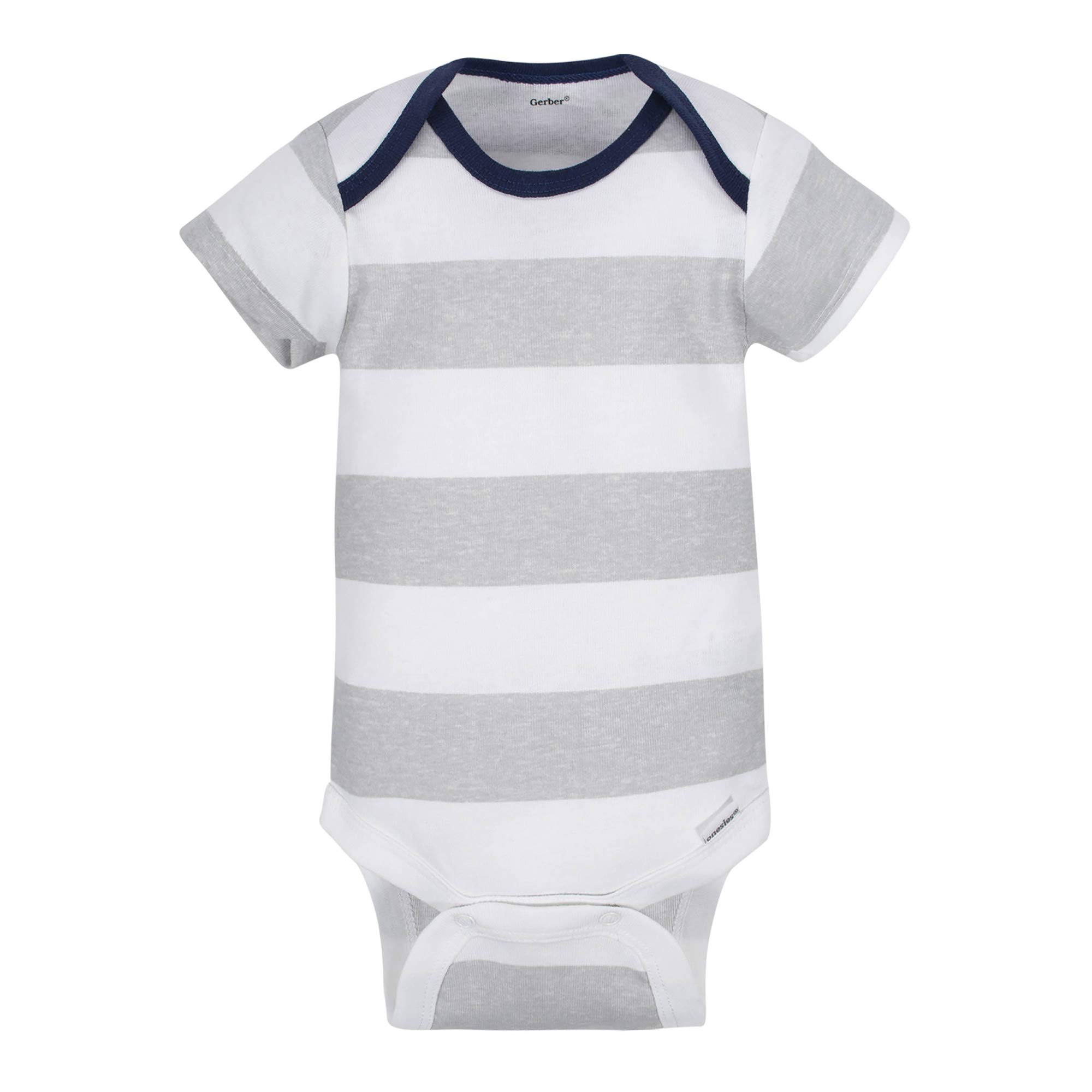 Onesies Brand Baby Boys' 8-Pack Short Sleeve Mix & Match Bodysuits, Loud Cute Dog, 3-6 Months