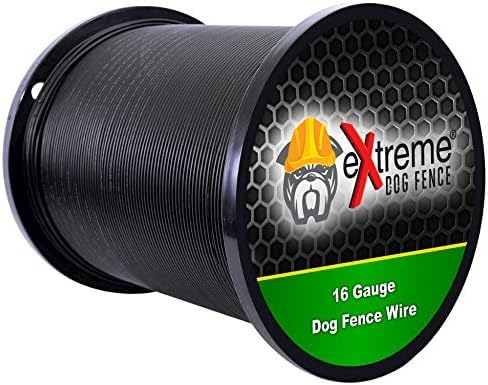 Create Your Own USA-Made Underground Electric Dog Fence Kit - Secure 1 to 9 Acres for Ultimate Pet Safety - Pro System, Easy Setup, and Long-Lasting Reliability (500' 16 Gauge Boundary Wire)