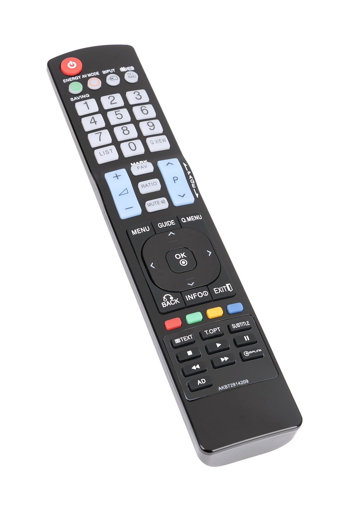 AKB72914209 Replace Remote Control fit for LG Plasma TV 42PJ550 42PJ650 50PJ350 50PJ550 50PJ650 50PK250 50PK350 50PK550 50PK790 60PK550 60PK790 60PK980 42PJ250N-ZC 60PK560-ZA 50PJ650-ZA