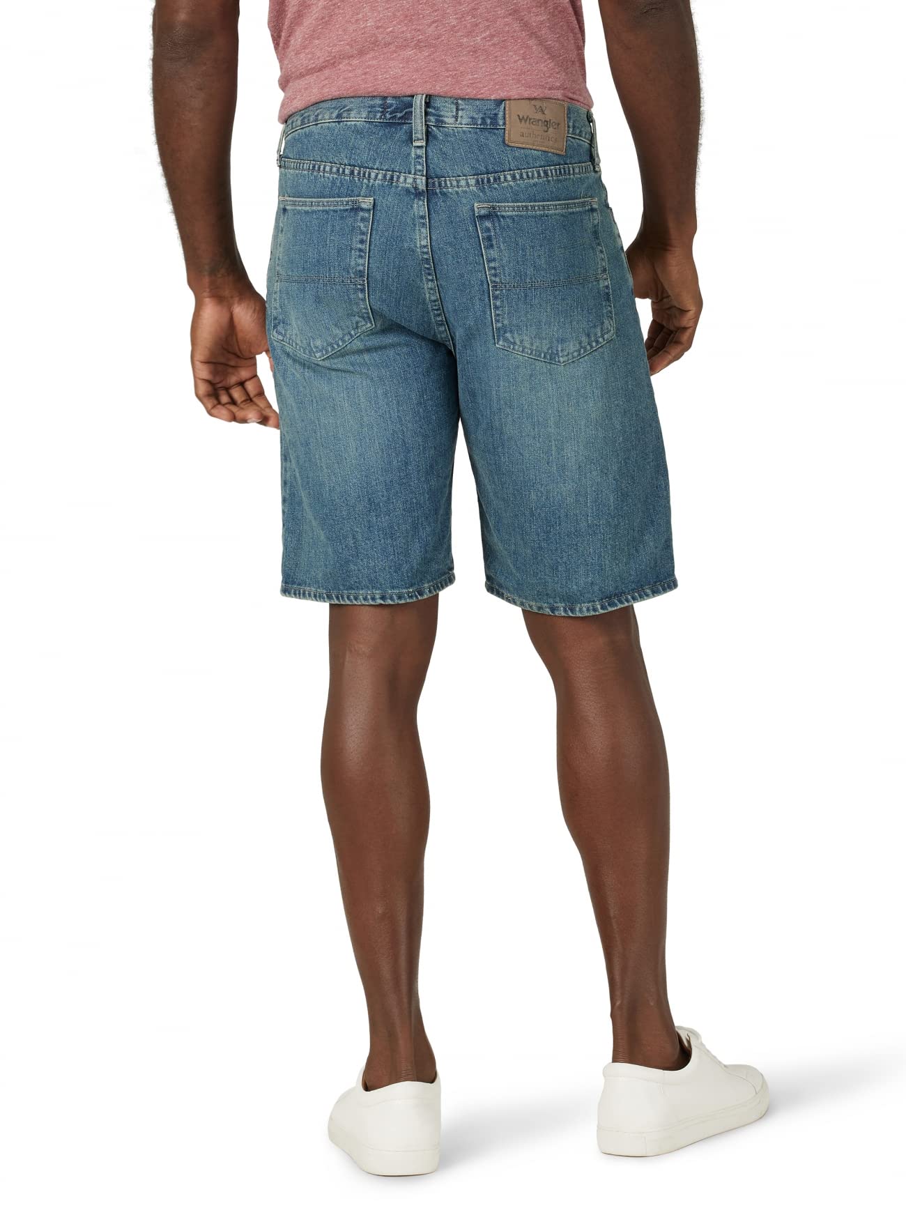 Wrangler Authentics Men's Classic Relaxed Fit Five Pocket Jean Short, Maritime, 54