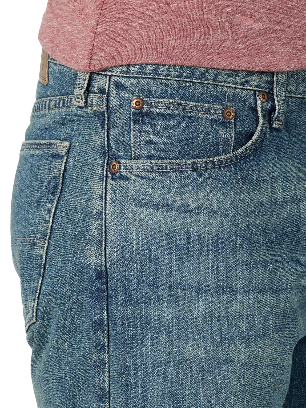 Wrangler Authentics Men's Classic Relaxed Fit Five Pocket Jean Short, Maritime, 54