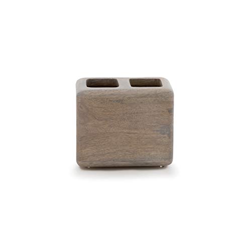 TurkishTowels Sheffield Mango Wood 8 Piece Bath Accessory Set
