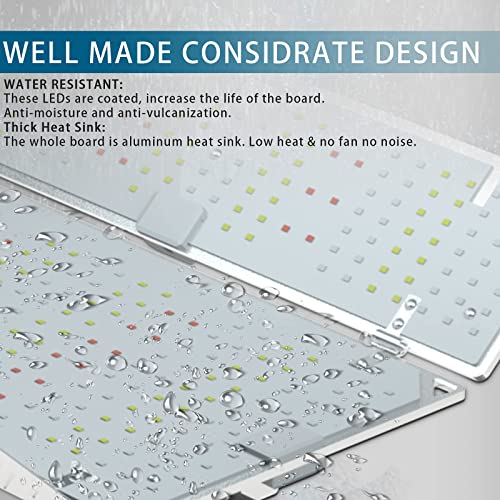 Barrina BU 2000 LED Grow Light, Full Spectrum with IR, 4x4FT Coverage, Dimmable, Adjustable Light Panel, 816 LEDs, High PPFD, Plant Grow Light for Indoor Plants Seedling Growing Flowering Fruiting