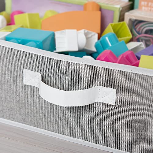 StorageWorks 6-Shelf Hanging Closet Organizers, 3-Pack Large Closet Organizers with Handles