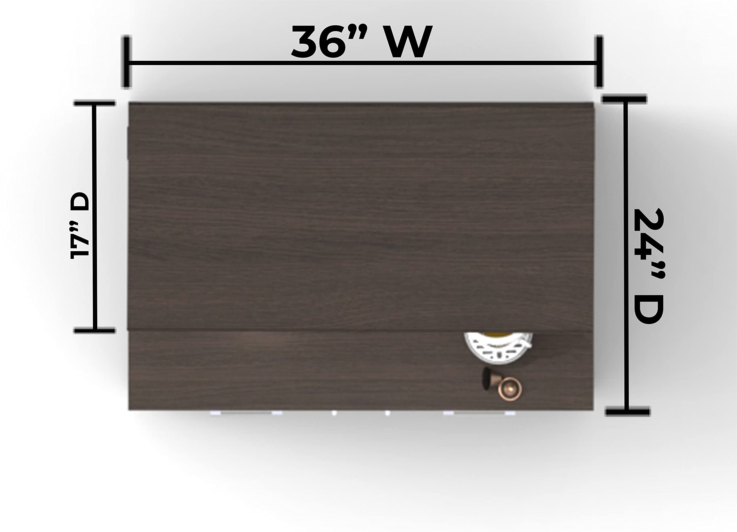 BREAKtime Coffee Break Lunch Room Furniture Buffet Color Espresso - Factory Assembled (NOT RTA) Furniture Items ONLY. Model 4230 2 Piece Group
