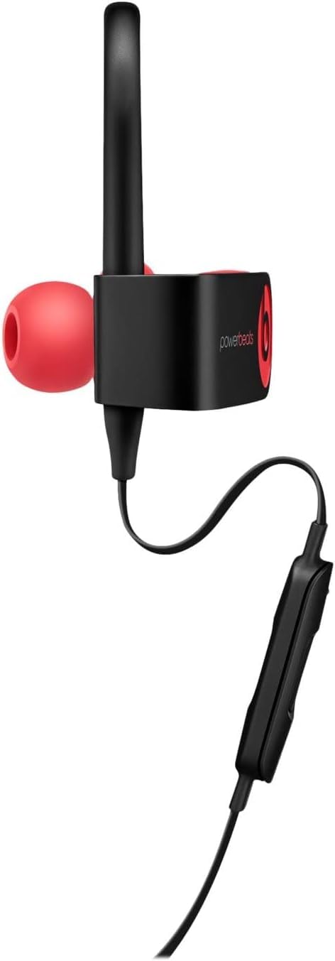 Beats by Dr. Powerbeats3 Wireless In-Ear Headphone W/MKK Car Adapter (Renewed) (Siren Red)