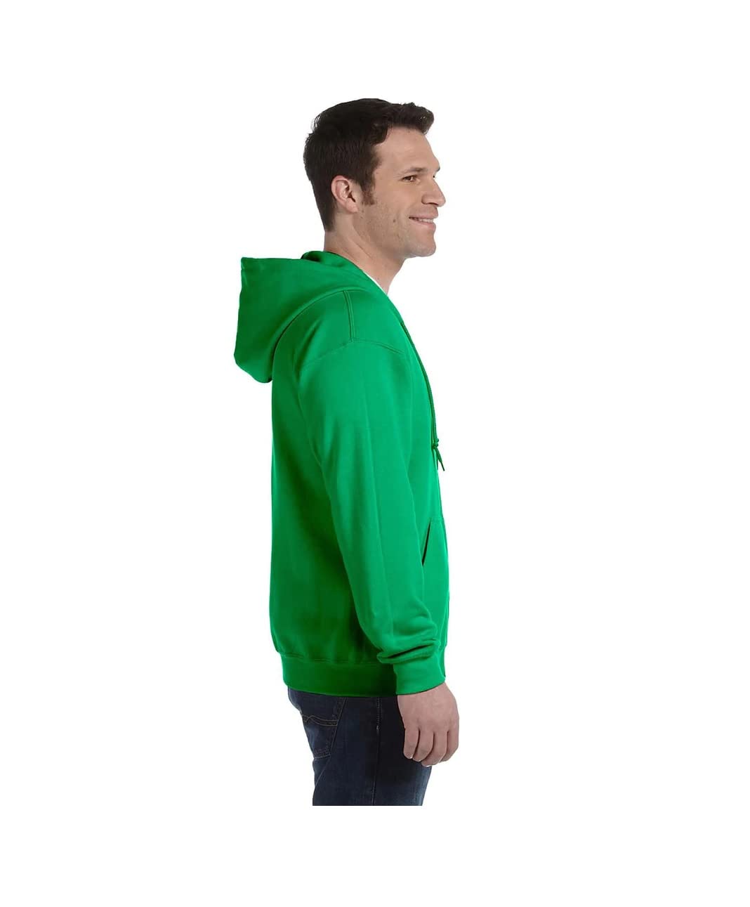 Gildan Men's Pouch Pocket Hooded Sweatshirt, Irish Green, 2XL
