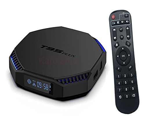 Android TV Box 11.0 Android Box T95Z Plus TV Box Android 4GB RAM 64GB ROM with RK3566 Quad-Core Supports 2.4G 5G Dual WiFi/BT 4.0 /8K/3D/H.265 Smart TV Boxes
