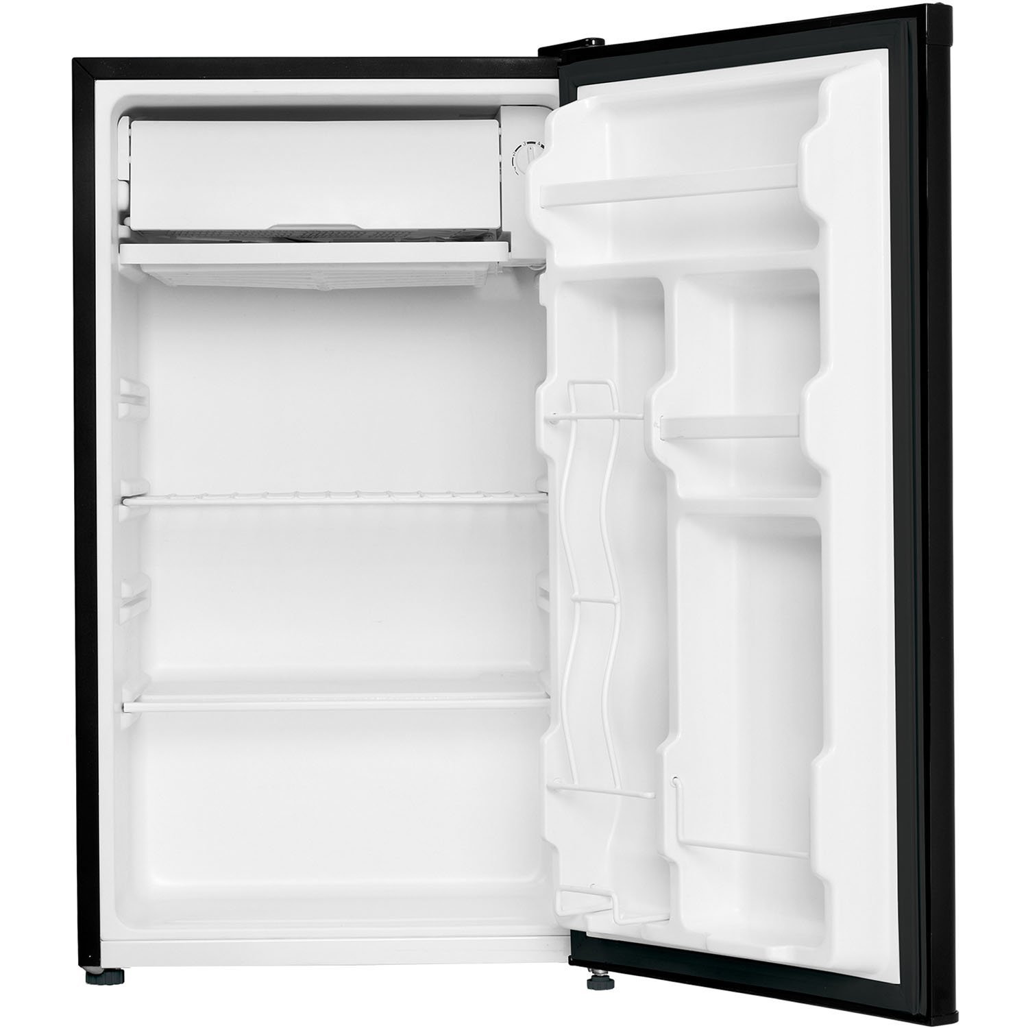 Dnby Premium Mini Fridge Appliances Compact Small Apartment Size 3.2 Cu Ft Refrigerator in Black